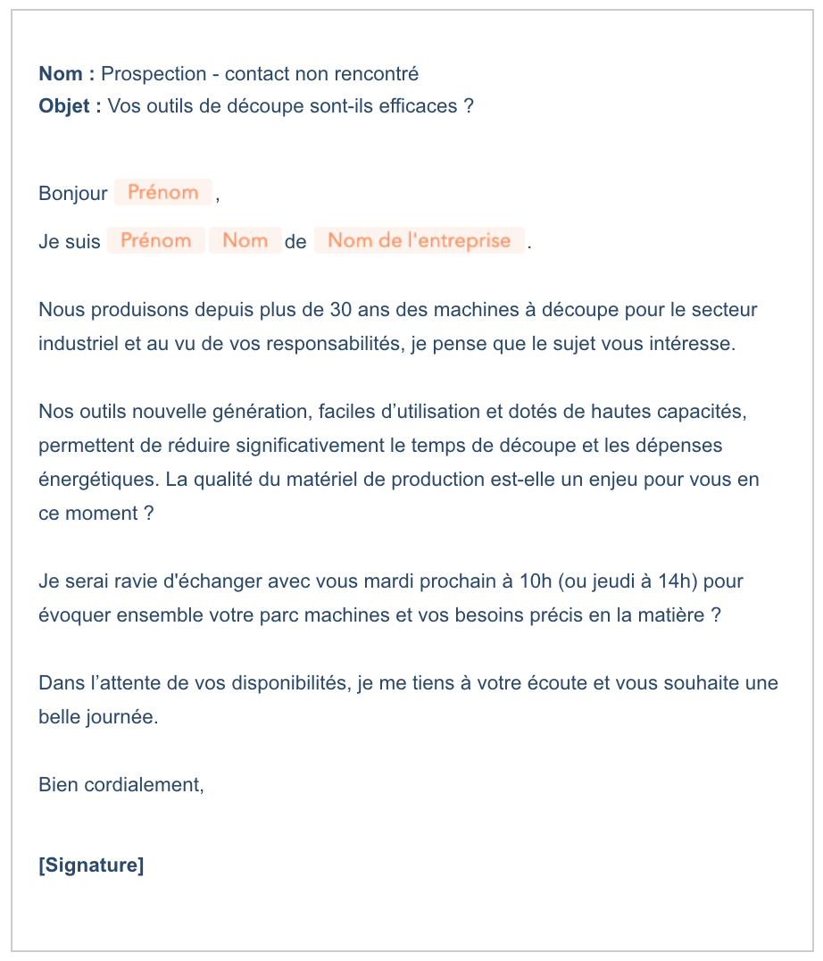 5 exemples d’e-mails de prospection réussis - Agence Marketing Digital ...
